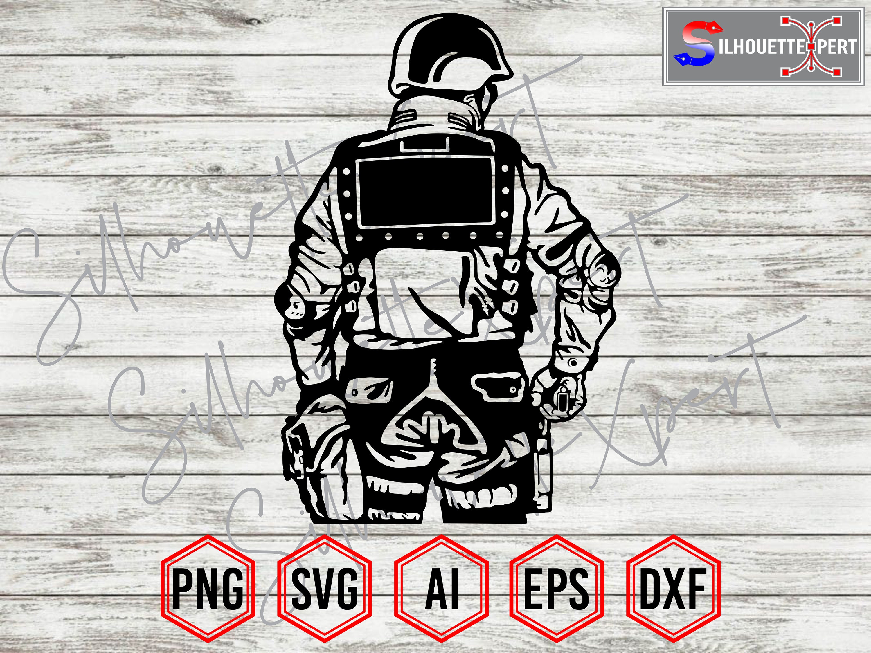 Military Silhouette, Military Svg, Soldier Svg, Patriotic Svg, Swat ...