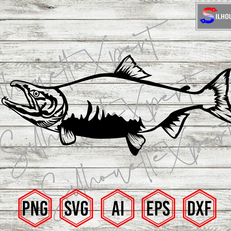 Sockeye Salmon Art - Etsy