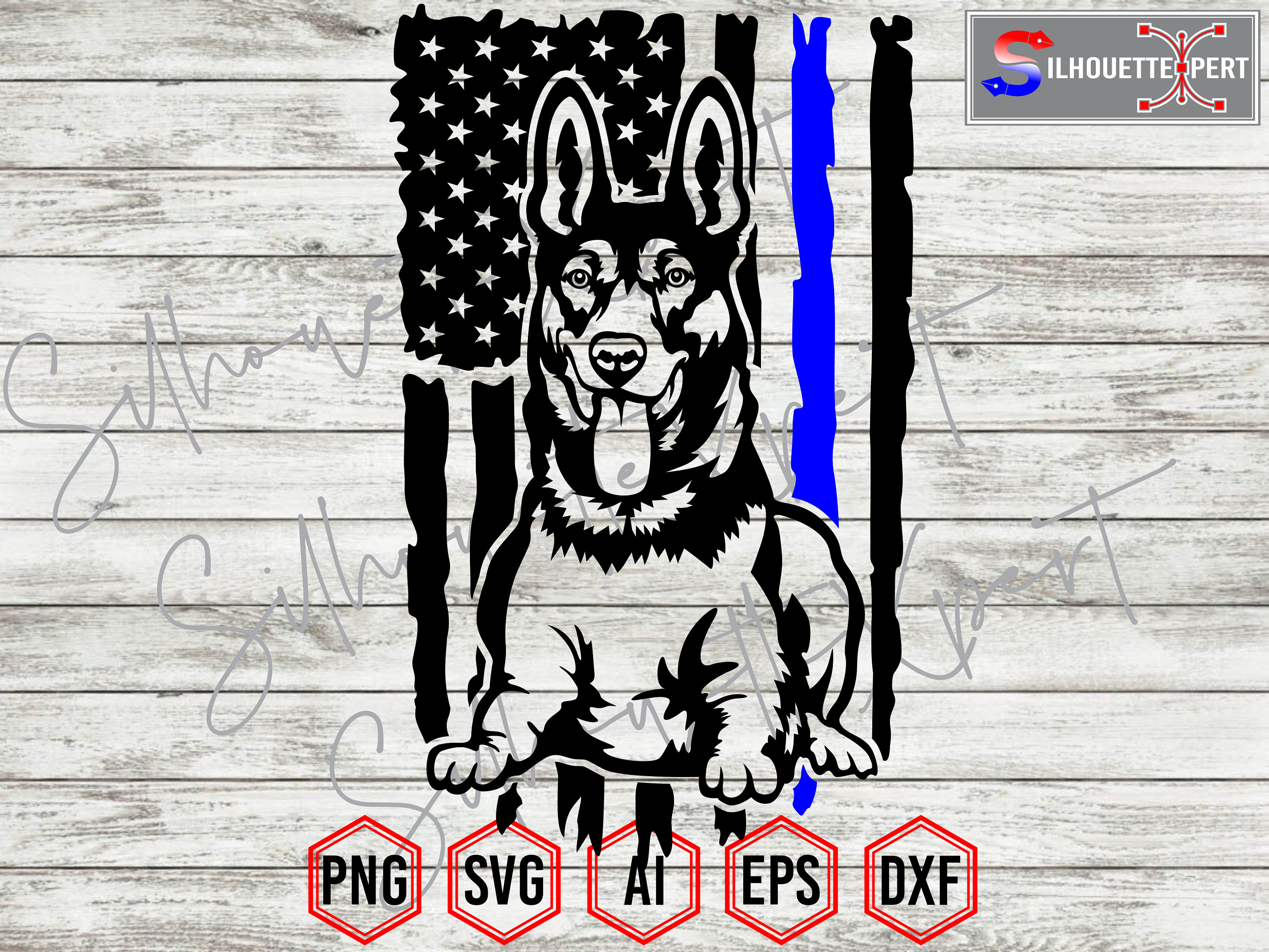 K9 Police Dog Svg Thin Blue Line German Shepherd Svg Police - Etsy