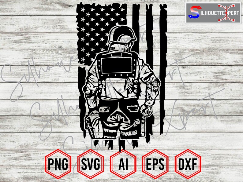 Patriotic US Military Svg Military Svg Soldier Svg Swat - Etsy