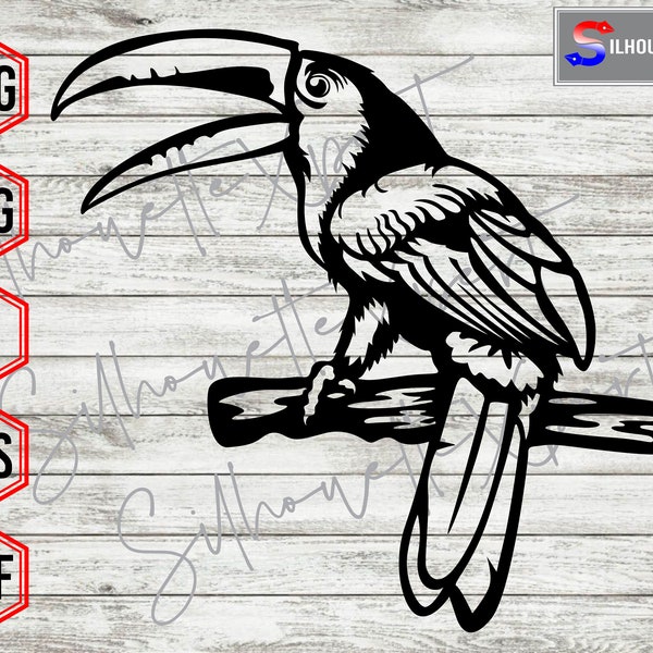 Toucan Svg - Etsy