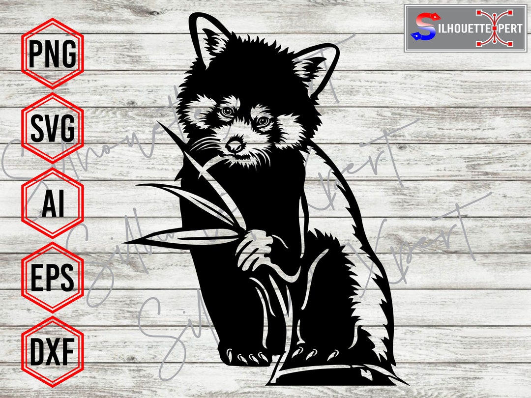 Eating Red Panda Svg Panda Svg Mei Lee Svg Cricut CNC - Etsy