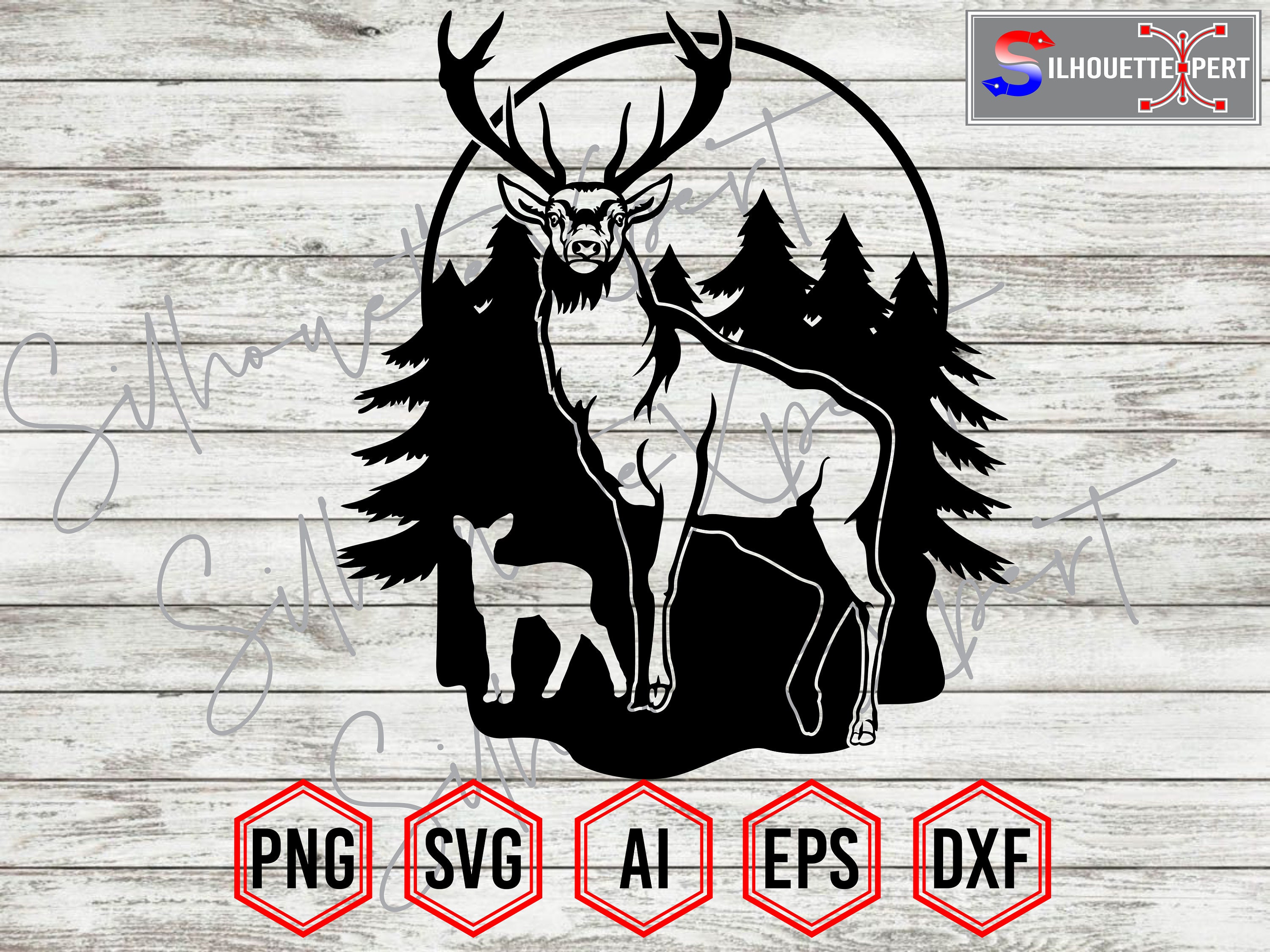 Hirsch svg Hirsch Silhouette Hirsch svg Hirsch svg - Etsy Schweiz