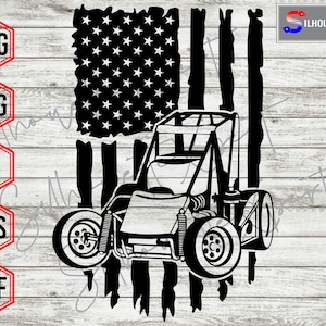 Midget Racing Svg - Etsy