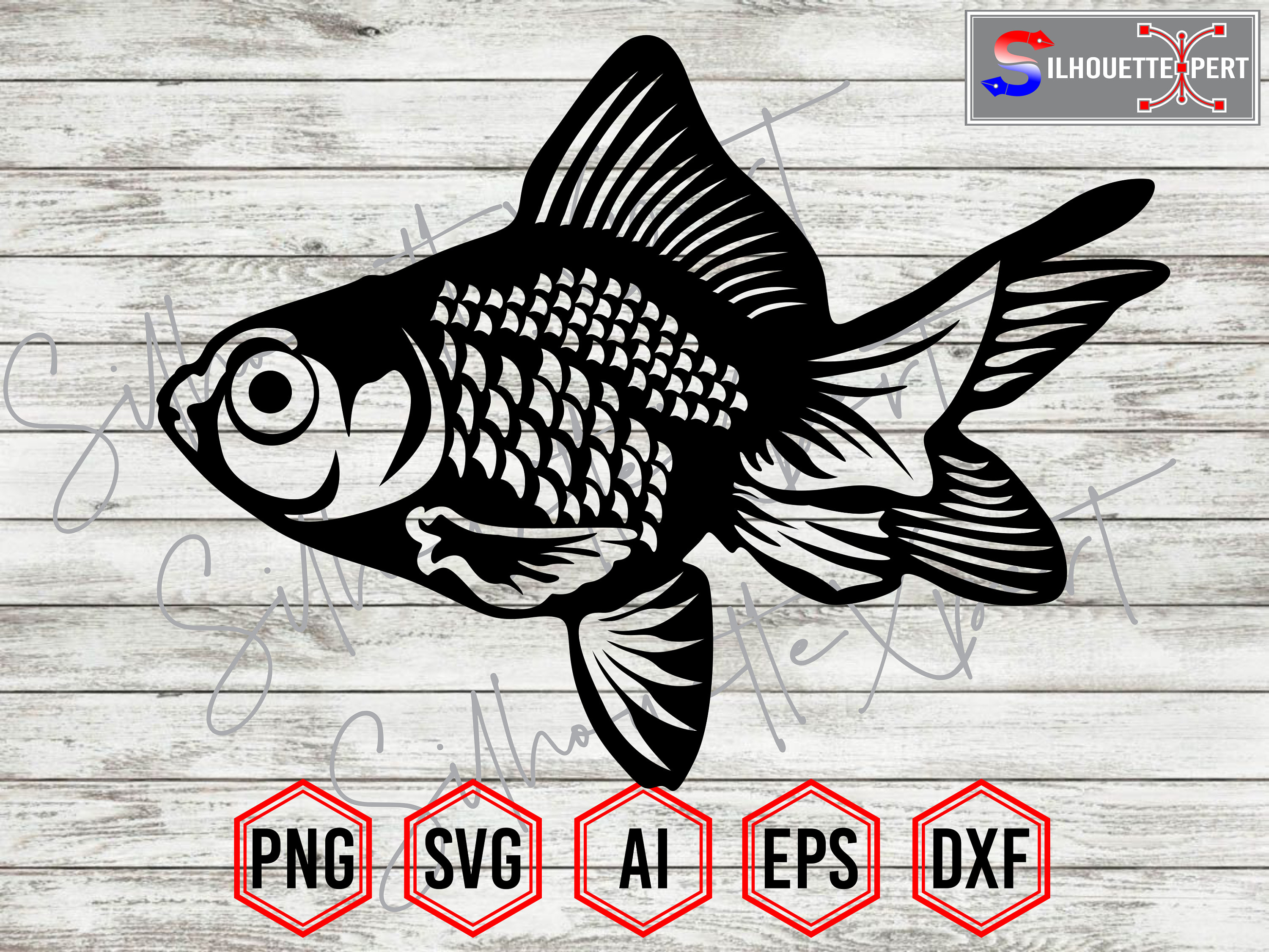 Goldfish Svg, Ocean SVG, Fish Svg Clipart, Sea Svg, Beach | lupon.gov.ph