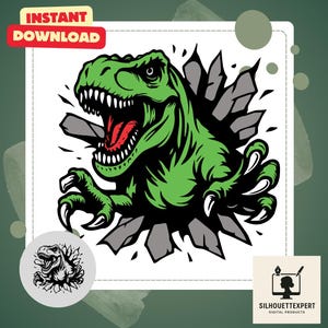 Roaring T Rex Svg, T Rex Scratch Svg, Dinosaur Tyrannosaurus Clipart ...