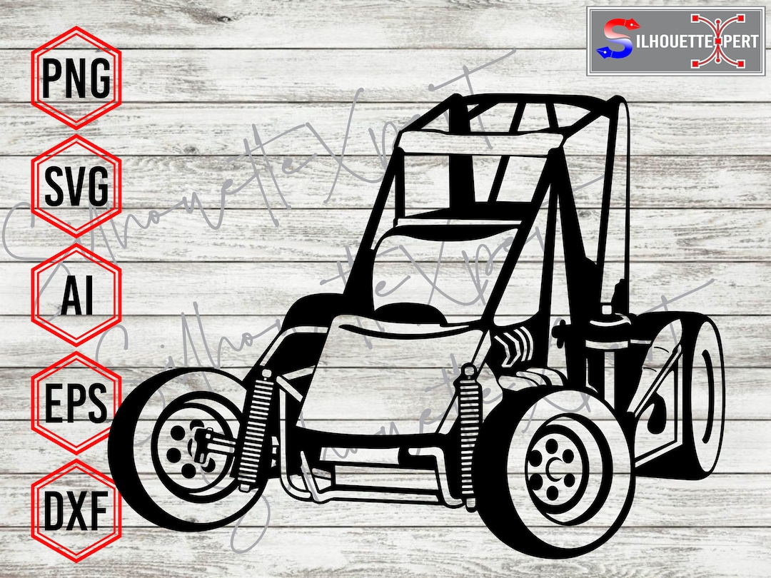Quarter Midget Racing Svg, Midget Racing Svg, Racing Svg, Dirt Track ...