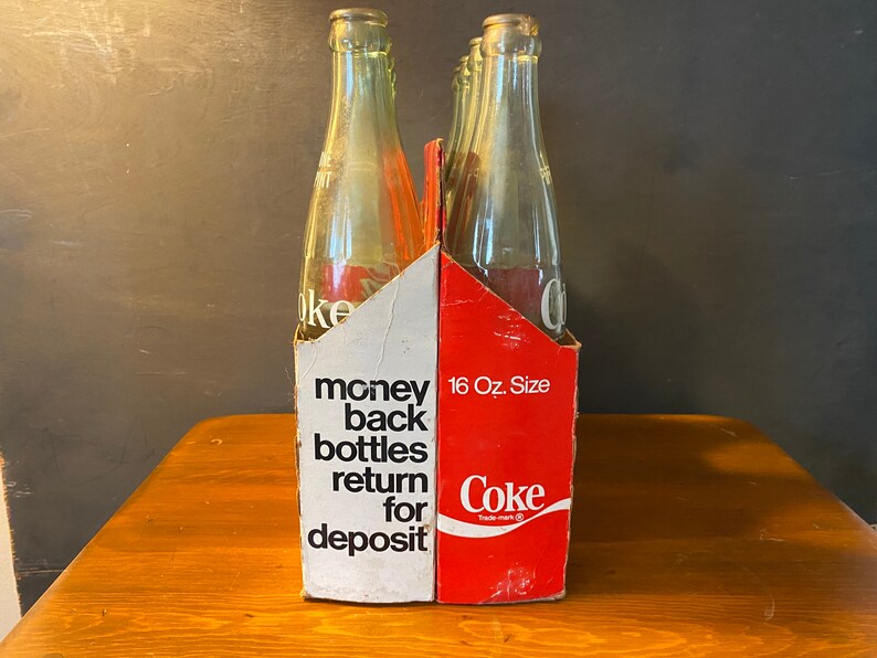 Vintage 1980s Coke Bottles - Etsy