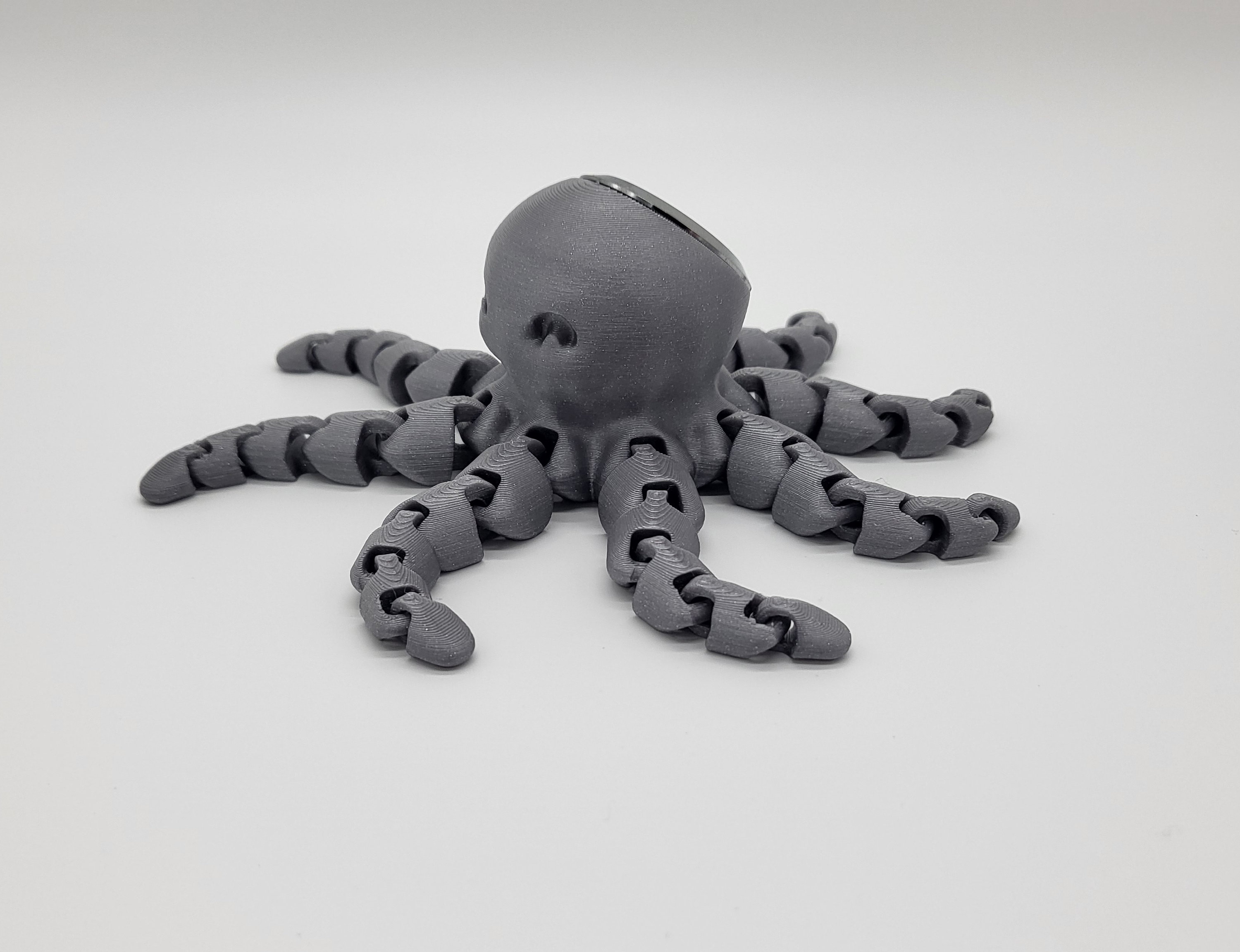 Clocktopus Articulating Octopus Desk Clock - Etsy