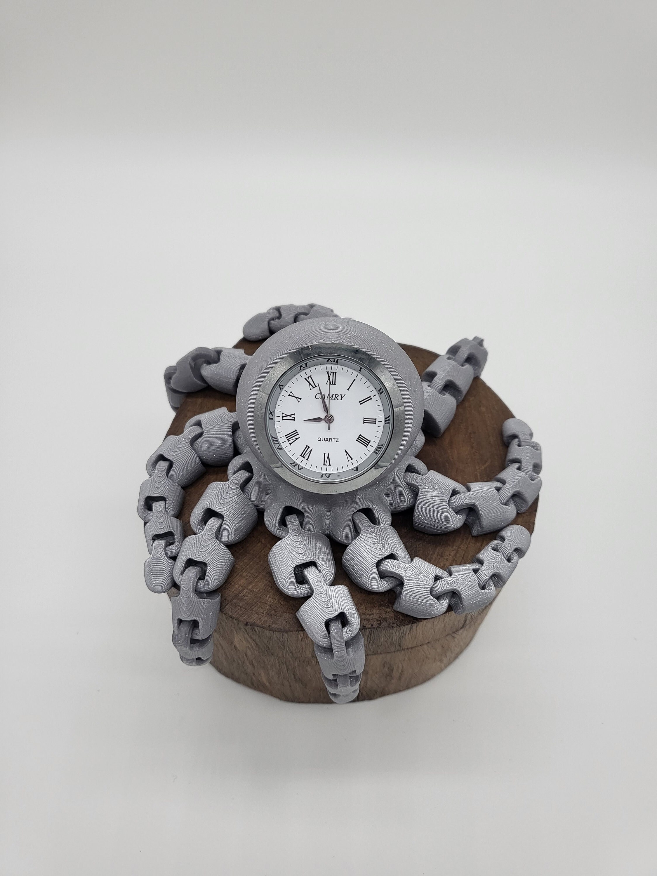 Clocktopus Articulating Octopus Desk Clock - Etsy