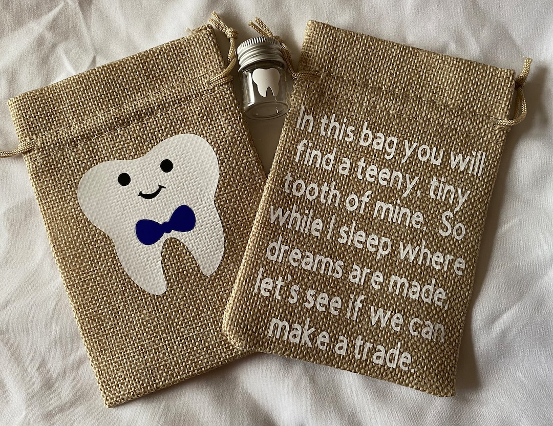 Personalized Tooth Fairy Bag, Tooth Fairy Bag, Personalized Tooth Fairy ...