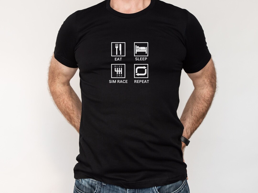 Sim Racing Shirt Shirt for Sim Racers Sim Racing Simulation - Etsy