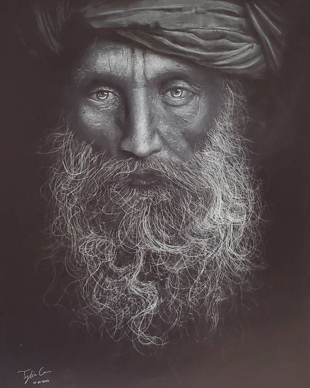Custom Charcoal Portrait/custom Singular Person Portrait - Etsy