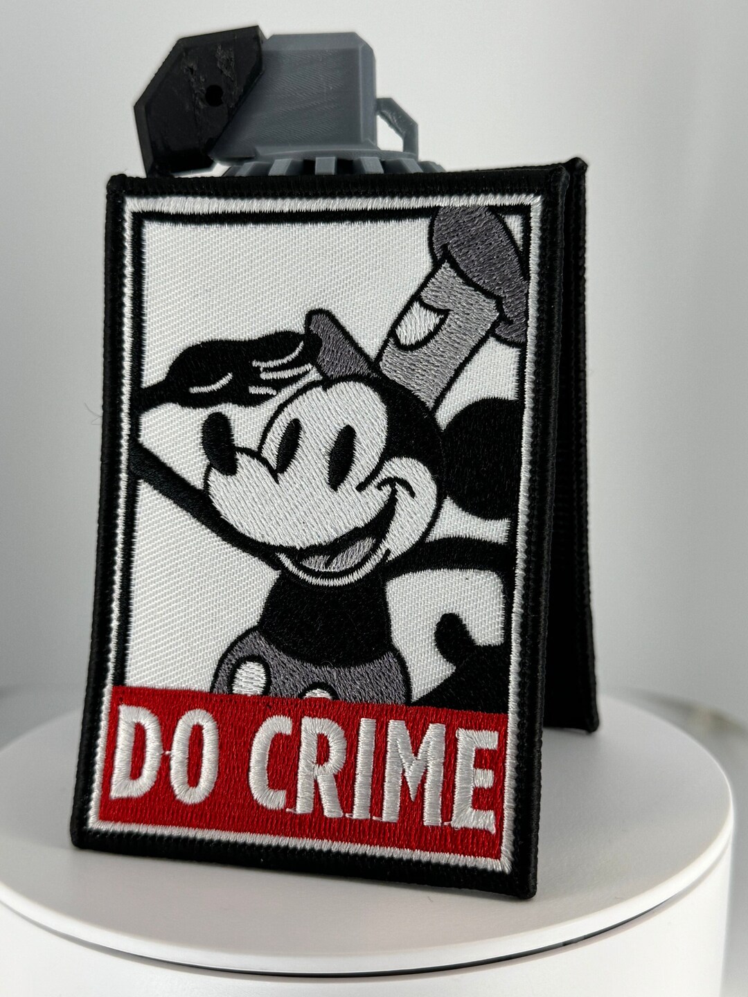 Do Crime Embroidered Morale Patch: Tactical Hook and Loop Backing - Etsy