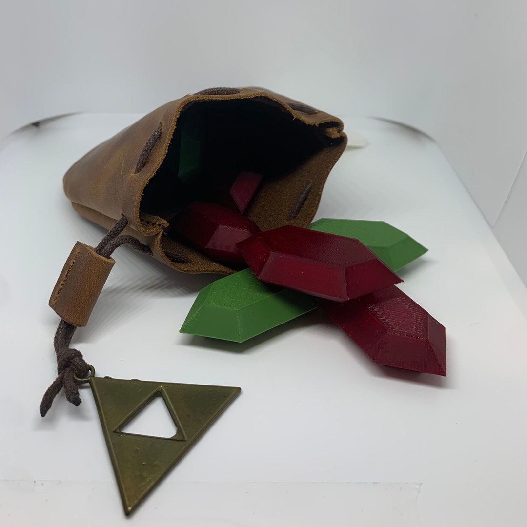 Legend of Zelda Rupee: 3D Printed Cosplay Prop, Gaming Decor - Etsy