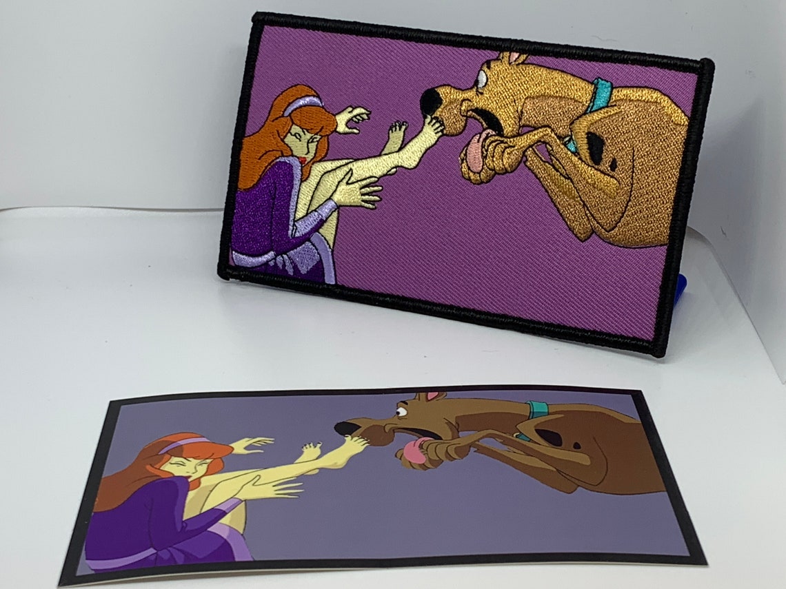 SCOOB, NO! | Embroidered Morale Patch With Hook and Loop for Armor ...