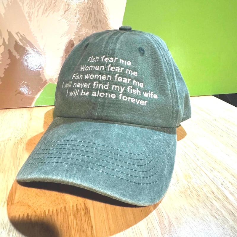 Fish Fear Me Cap Funny - Etsy
