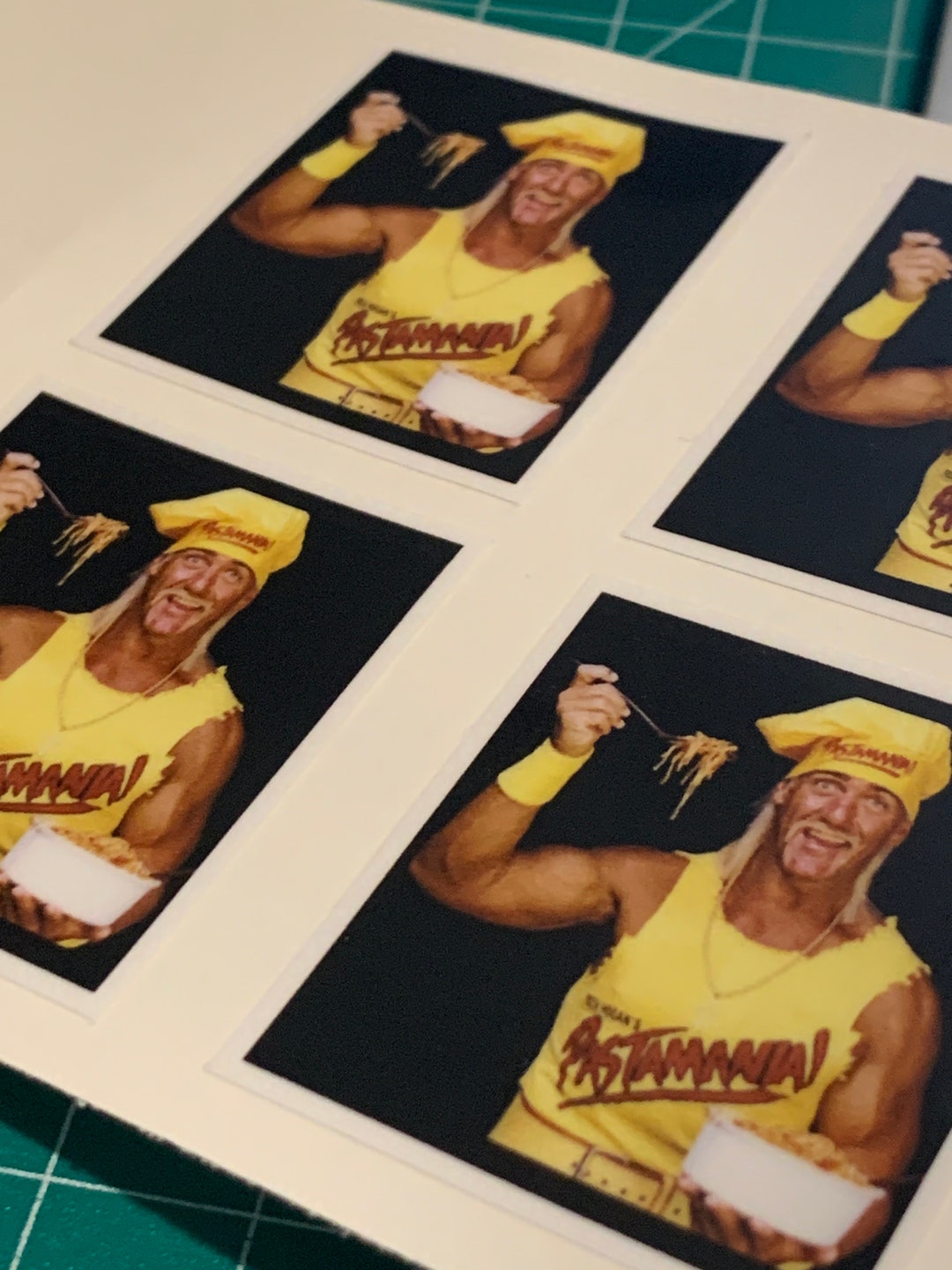PASTAMANIA 1.5" Hulk Hogan Sticker Set, 6 Vinyl Stickers, Soft Matte ...