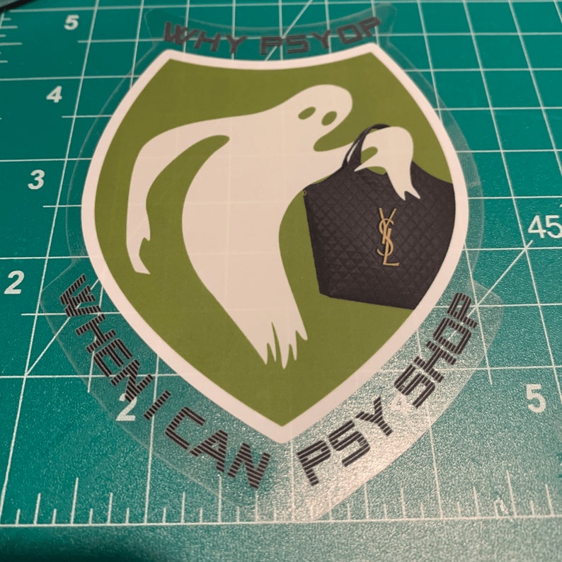 Psy Shops Meme Sticker | Funny Vinyl Decal for Tumbler, Laptop - Etsy