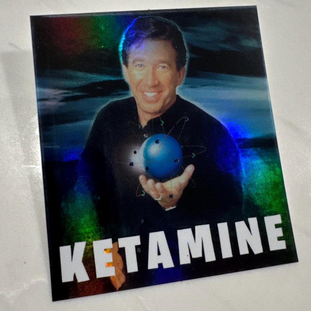 KET Meme Sticker | Holographic Vinyl Decal - Etsy