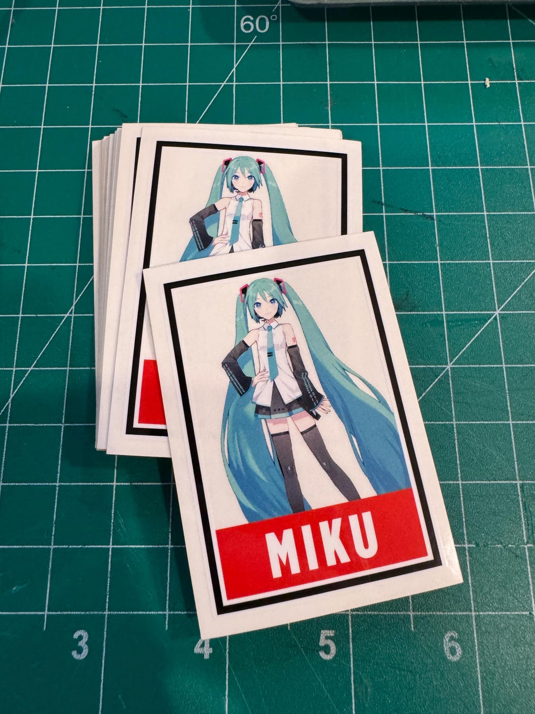 MIKU | Transparent High Quality Vinyl Meme Sticker Decal for Stanley ...
