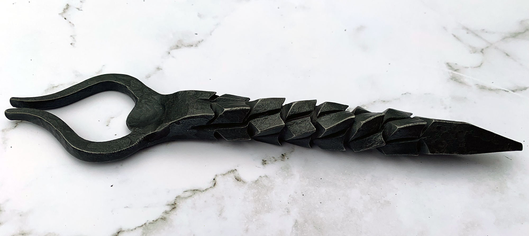 Hand-forged Dragon Scale Beer Bottle Opener - Etsy