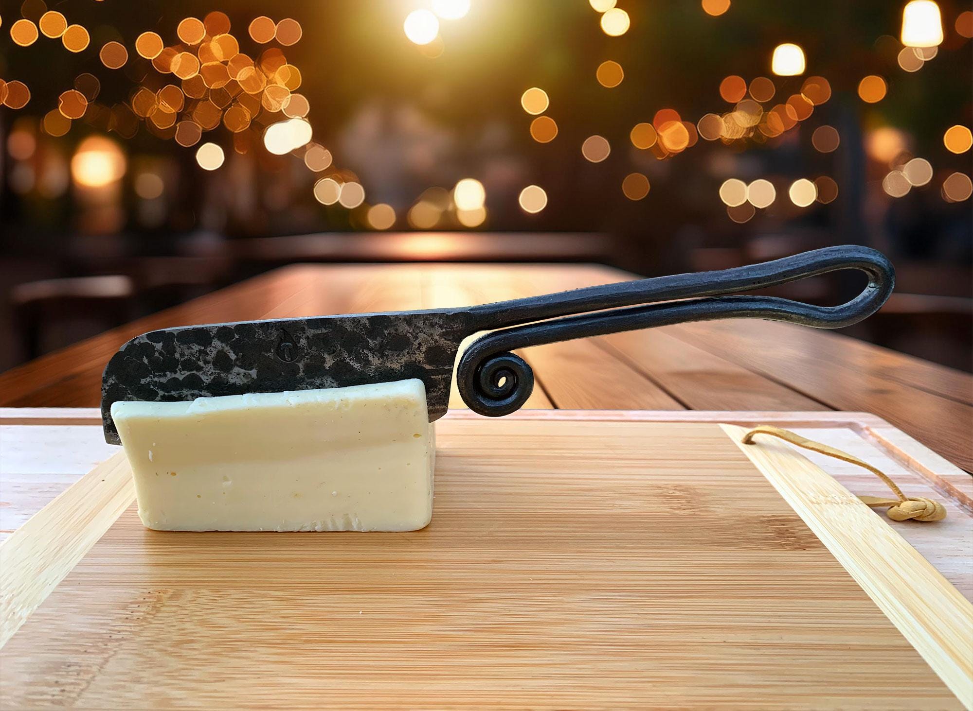Hand-forged Cheese Knife - Etsy