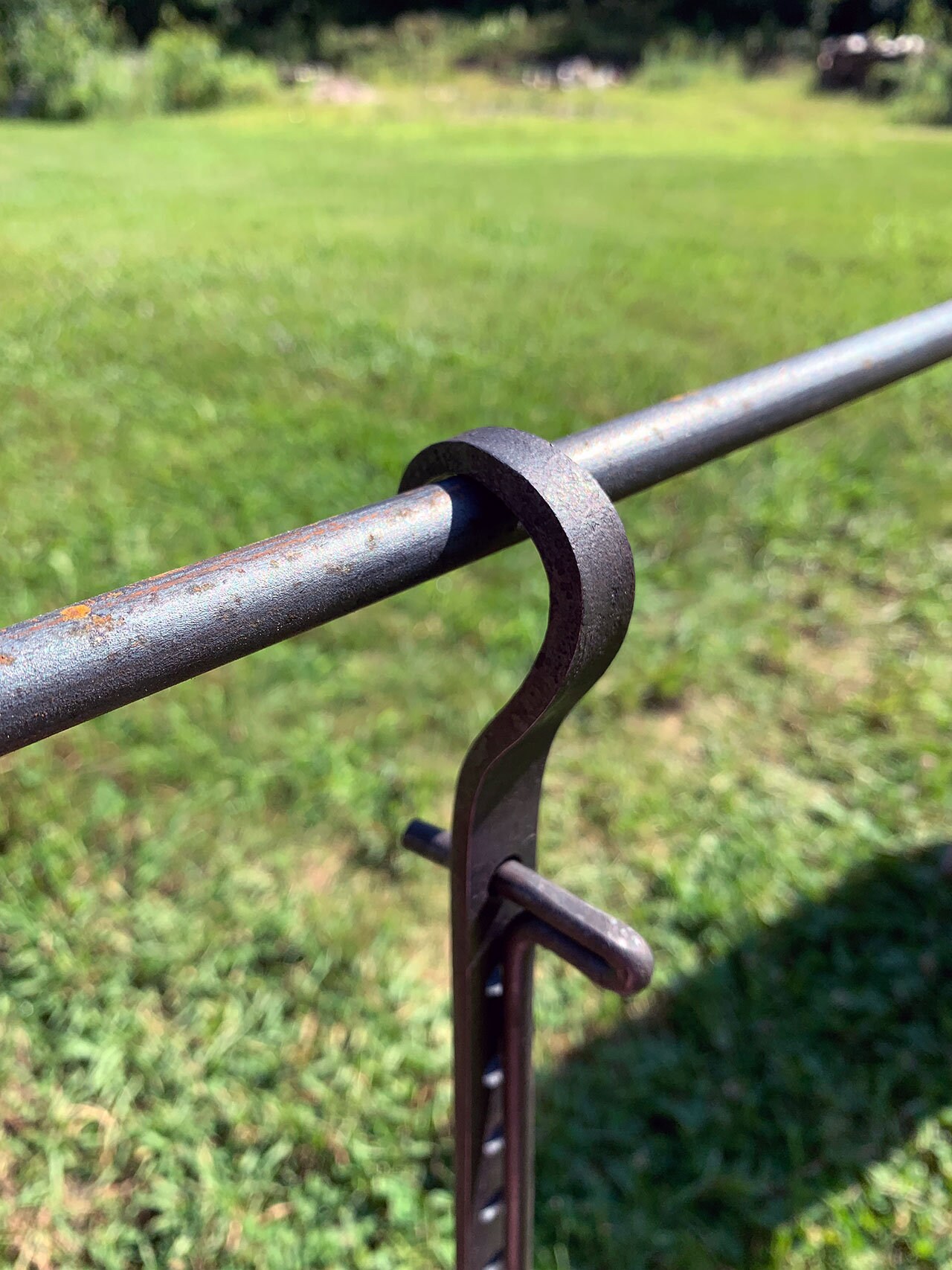 Hand-forged Adjustable Trammel Hook - Etsy