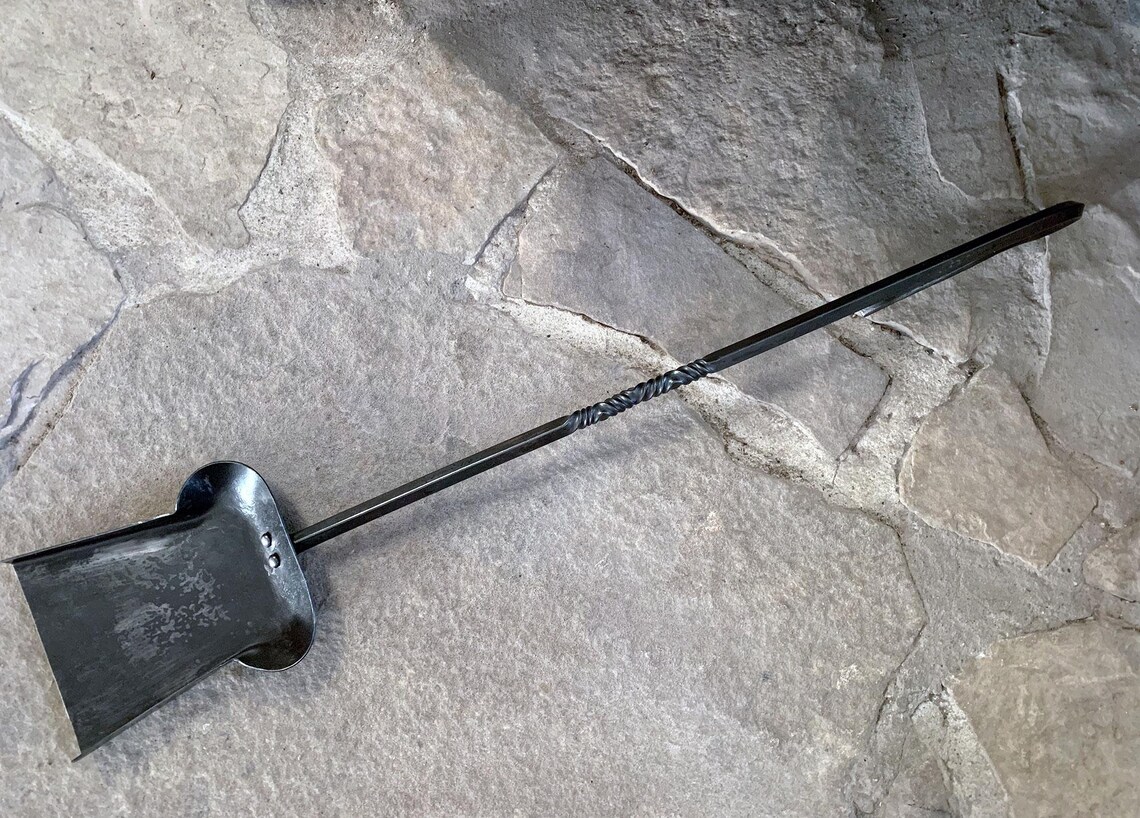Hand-forged Ash Shovel - Etsy