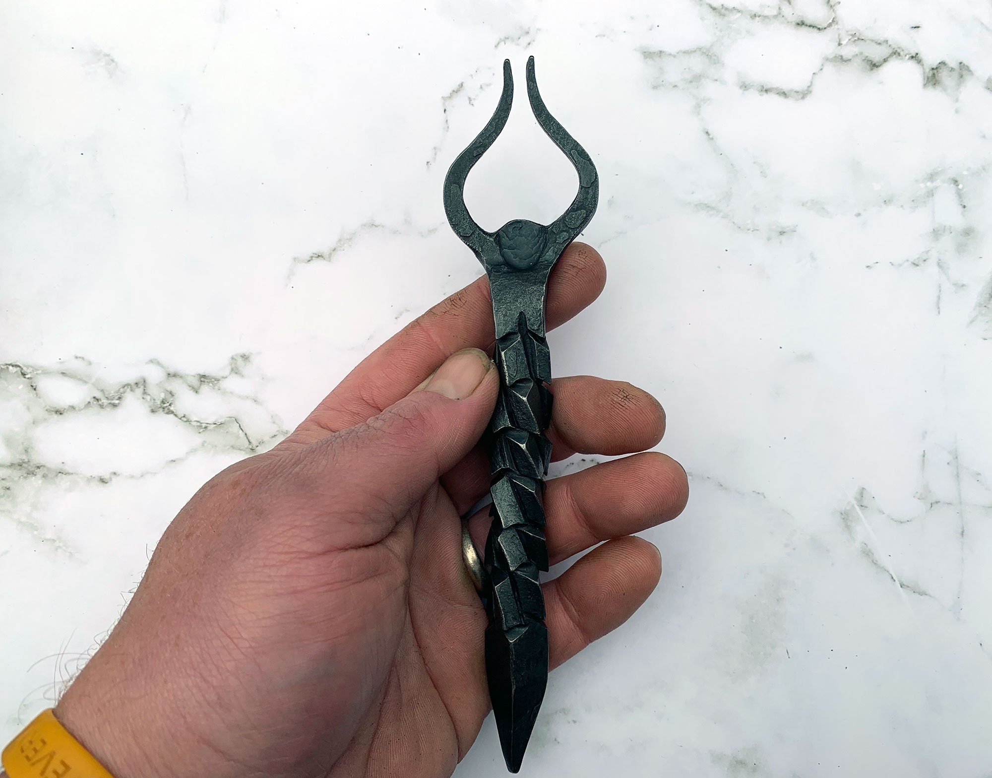 Hand-forged Dragon Scale Beer Bottle Opener - Etsy