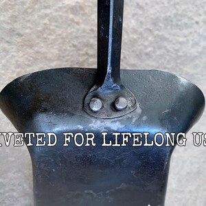 Hand-forged Ash Shovel - Etsy