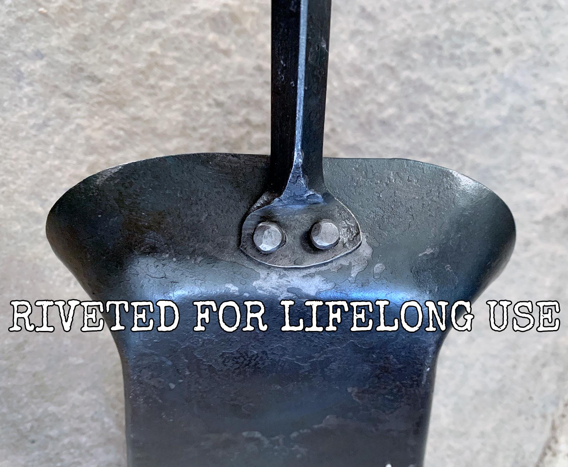 Hand-forged Ash Shovel - Etsy