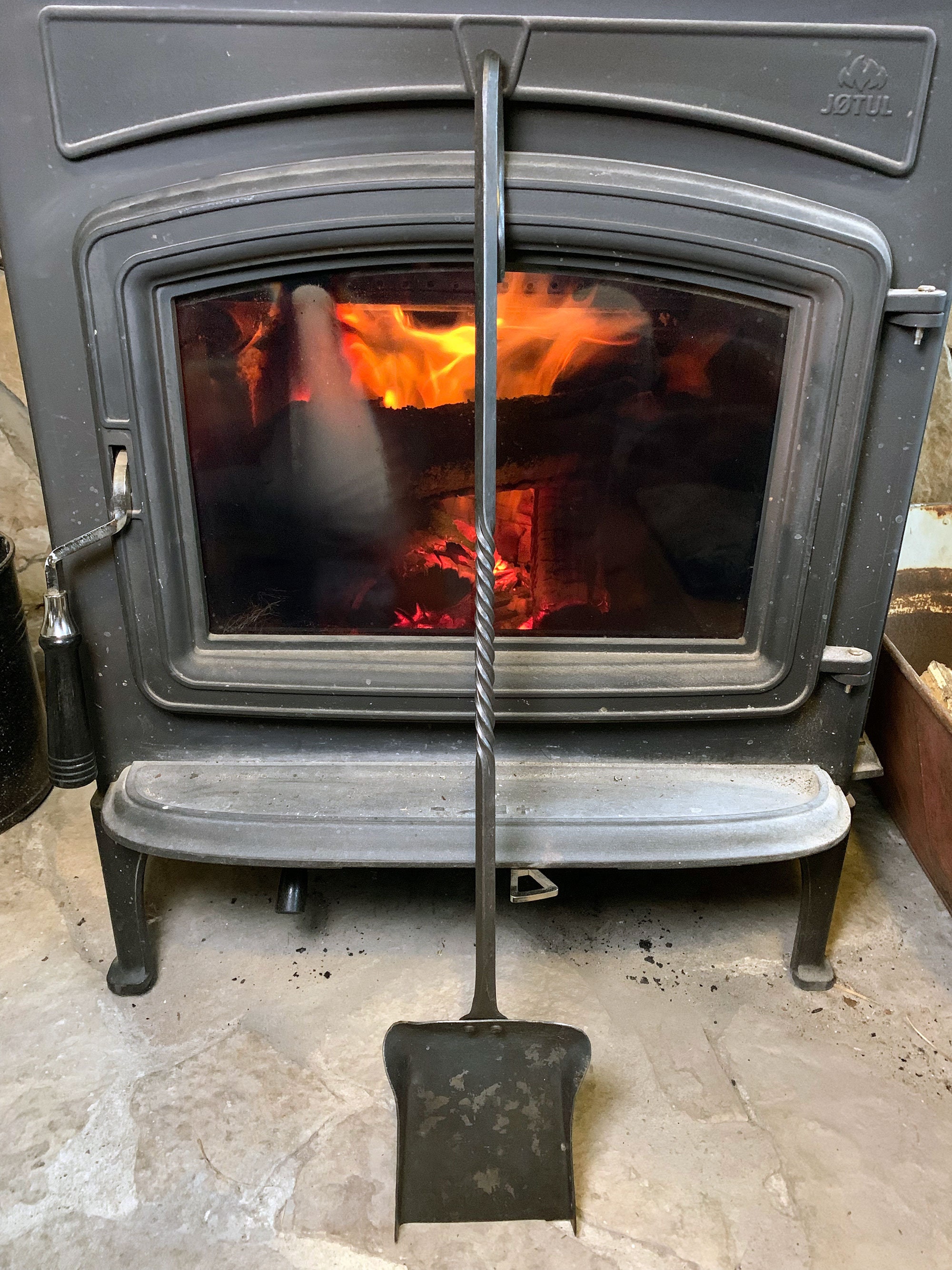 Hand-forged Ash Shovel - Etsy
