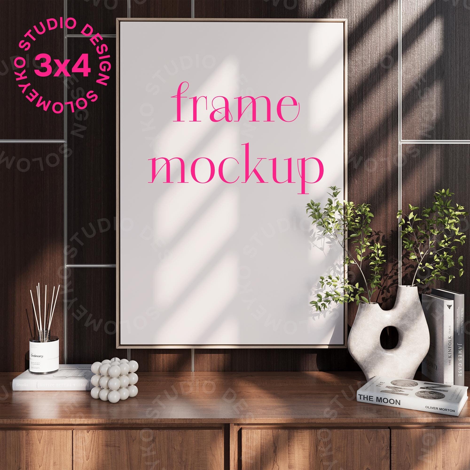 Template Frame, Metalframe, Frame Mockup, Mockup for Listing, Art ...