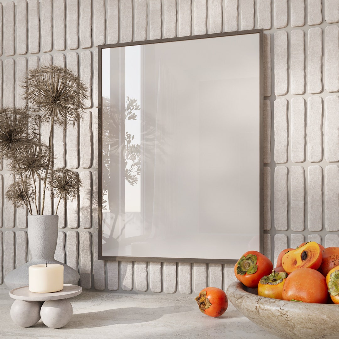 Frame Sizing Mockup, Small Frame Mockup, Kitchen Decore Neutral Boho ...
