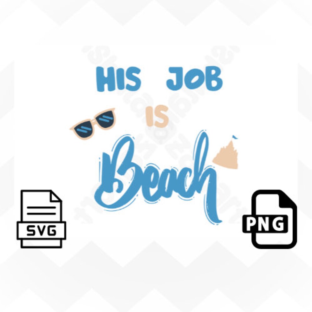 Beachy Design SVG and PNG for Cricut and Printing - Etsy
