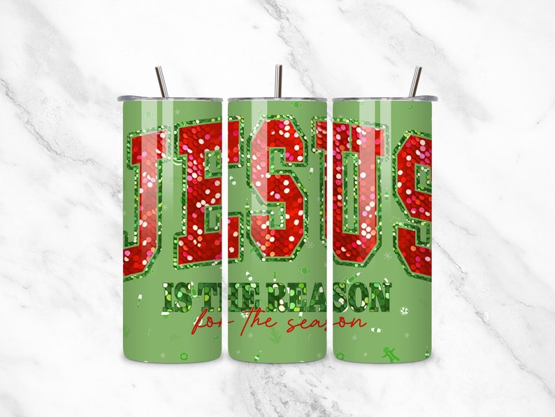 Jesus Tumbler Wrap | Christian Tumbler Sublimation Wrap | Faith-based ...