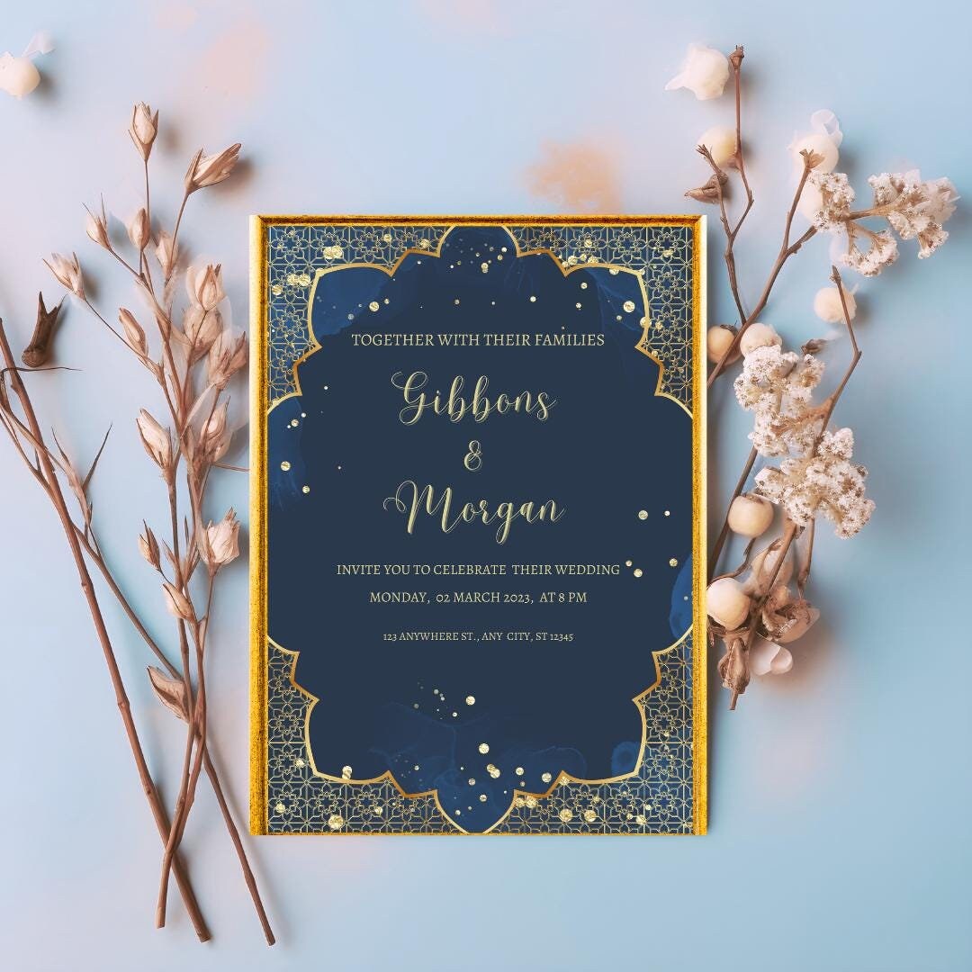 Cheap Wedding Invite - Editable Template, Instant Access, Customizable ...
