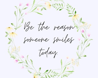 Be the Reason Digital Art Print - Etsy