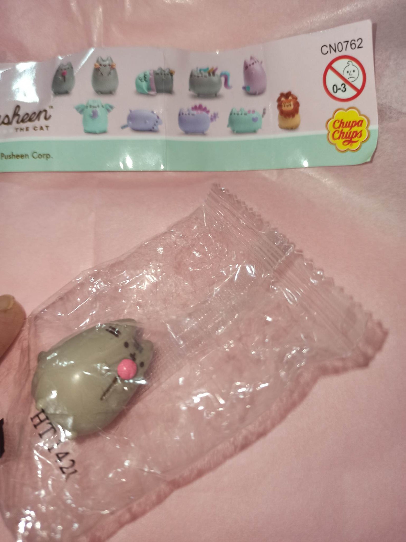 Chupa Chups Pusheen SURPRISE: Pusheen the Cat Figurine (rare) 1x ...