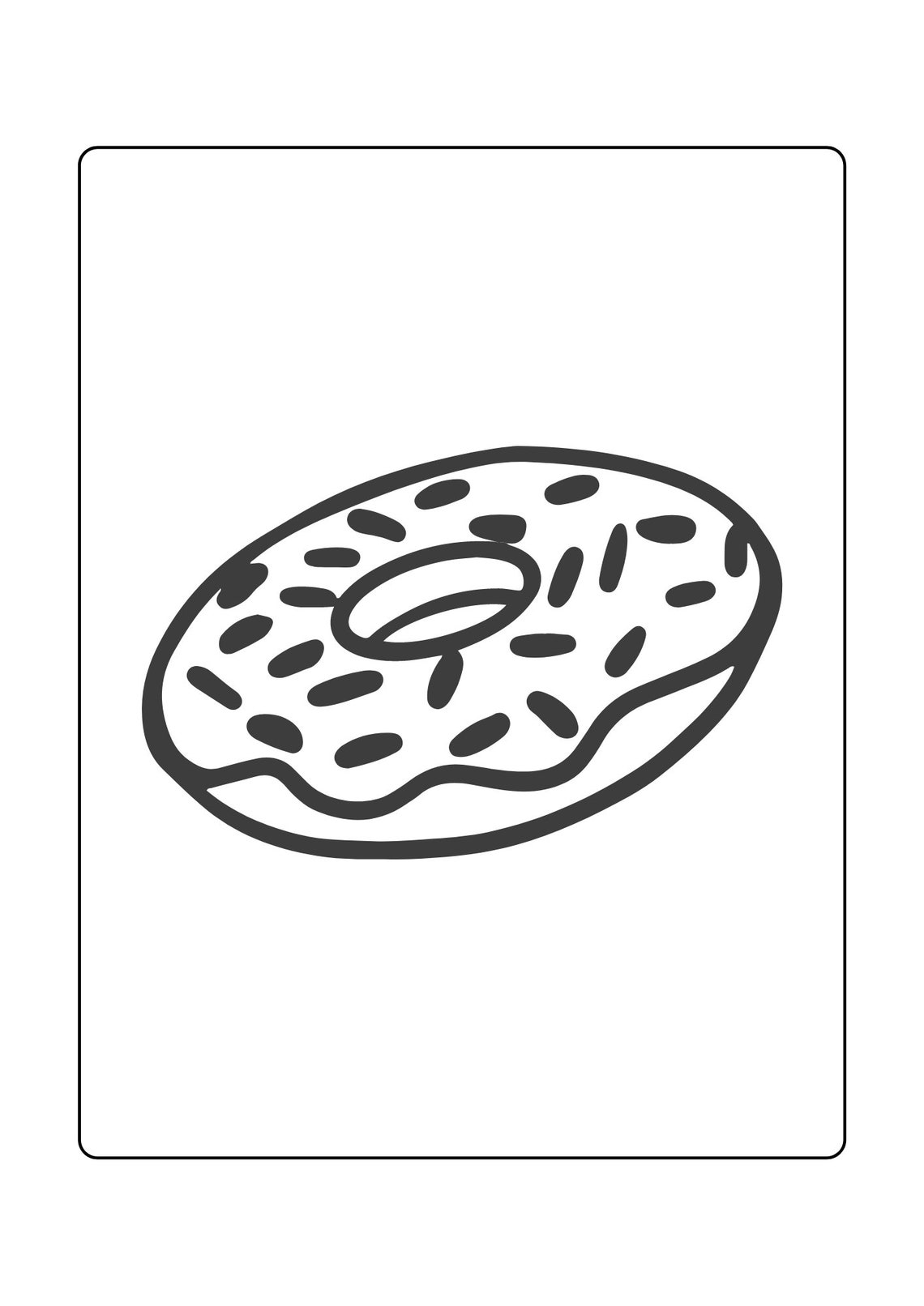 20 Page Donut Coloring Book Printable PDF PNG Files - Etsy
