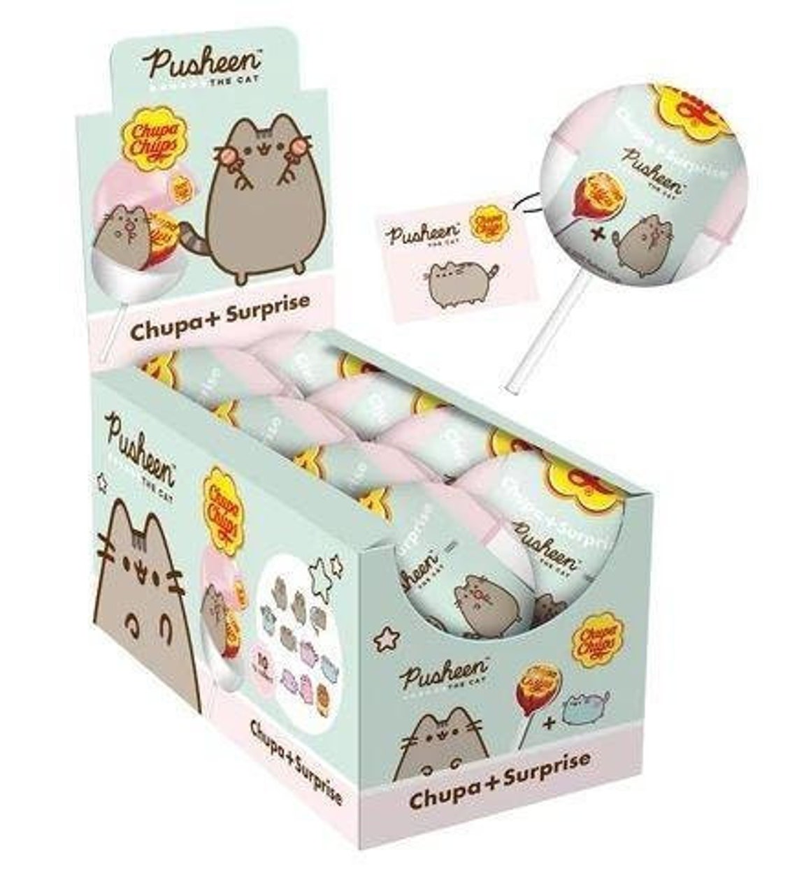 Chupa Chups Pusheen SURPRISE: Pusheen the Cat Figurine (rare) 1x ...