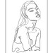 30 Boho Line Art Coloring Pages for Adults:30 Printable Pages ...