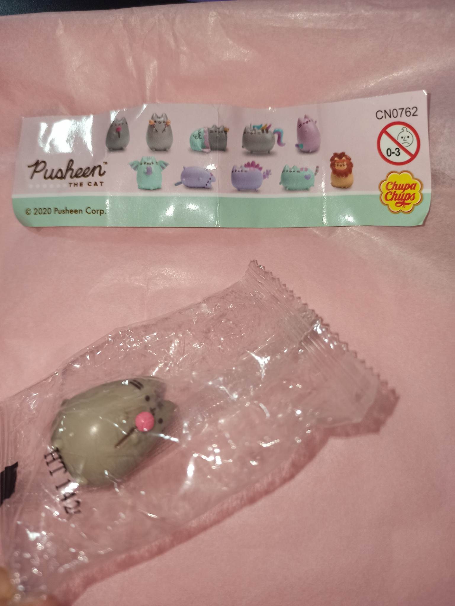 Chupa Chups Pusheen SURPRISE: Pusheen the Cat Figurine (rare) 1x ...