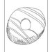20 Page Donut Coloring Book - Printable PDF + PNG Files - Etsy