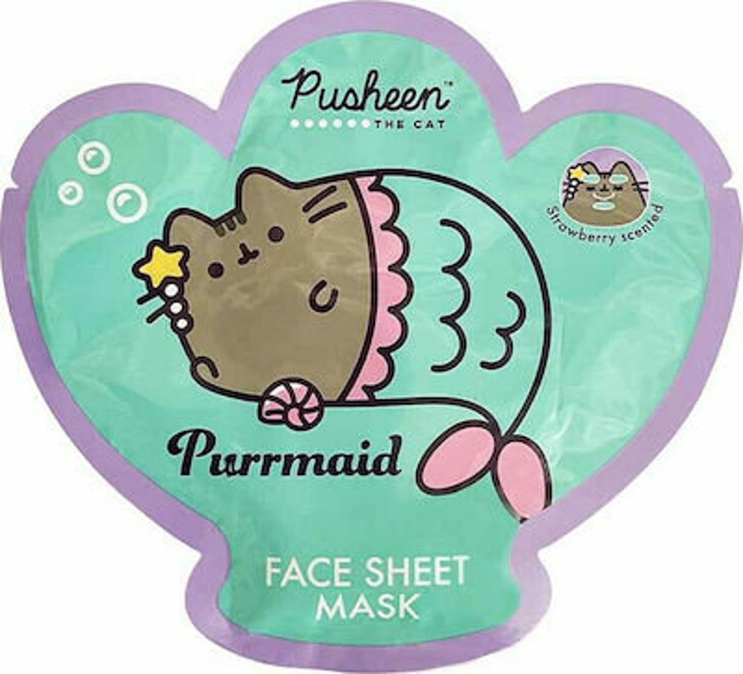 Set of 2 Pusheen the Cat Hydrating Face Masks pusheen - Etsy