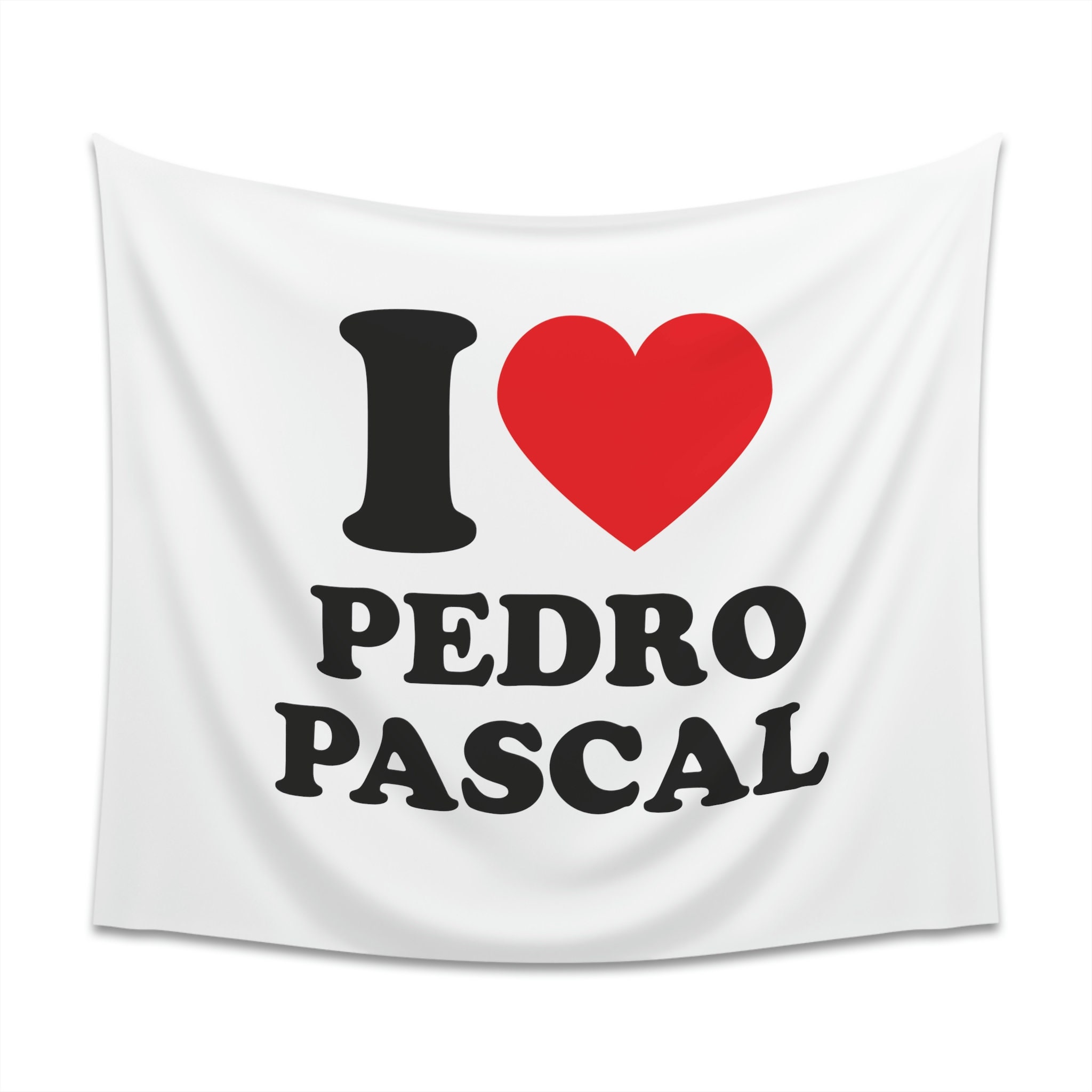 I Love Pedro Pascal Tapestry