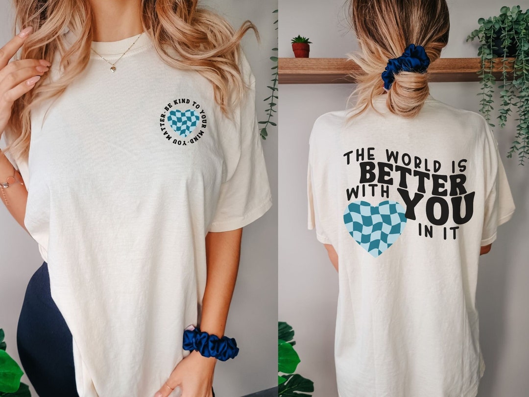 The World is Better With You in It Png Svg - Etsy