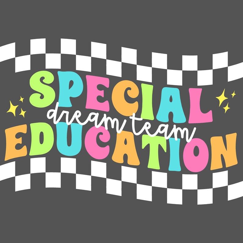 Special Education Dream Team Png - Etsy