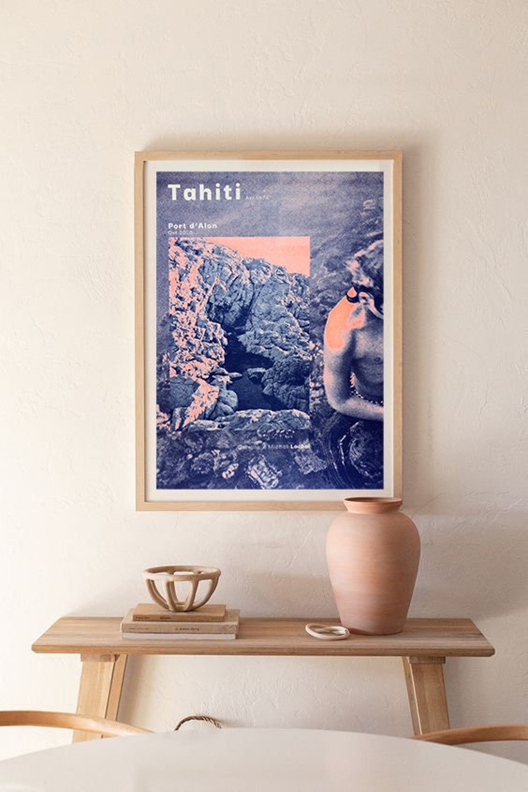 Risography Print - Wall Poster - Etsy